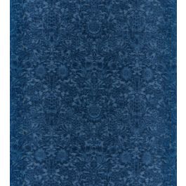 Sunflower Caffoy Velvet Fabric in Inky Fingers by Morris & Co | Jane ...