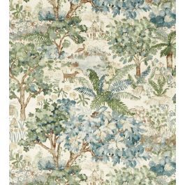 The Stumpery Fabric in Fern by Sanderson | Jane Clayton