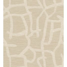 Tinor Wallpaper in Sand by Nobilis | Jane Clayton