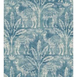 Toubkal Wallpaper in Lapis by The Pure Edit | Jane Clayton