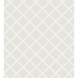 Trellis Wallpaper in Gray by Sandberg | Jane Clayton