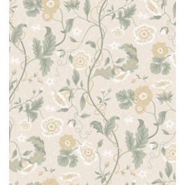 Ulla Wallpaper in Sandstone by Sandberg | Jane Clayton