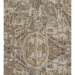 Elswick Paisley Fabric in Blue Umber by Zoffany | Jane Clayton