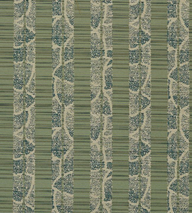 Kyoto Stripe Fabric in Jade by Zoffany | Jane Clayton