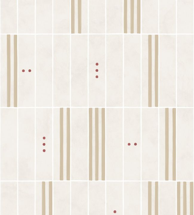 Play Blocks Wallpaper in Natural by Coordonne | Jane Clayton