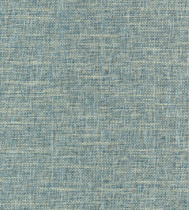 Portage Wallpaper in Peacock by Thibaut | Jane Clayton