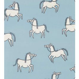 Canter Wallpaper in Denim by Scion | Jane Clayton