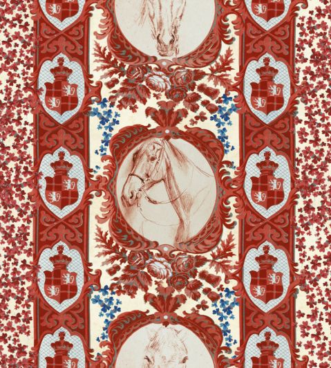 Red Wallpaper | Red Patterned & Plain Wallpaper | Jane Clayton