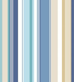 Barcode Wallpaper in Ocean by Ohpopsi | Jane Clayton