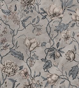 Belinda Wallpaper in Misty Blue by Sandberg | Jane Clayton