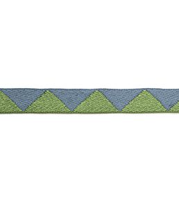 Big Top Tape Trimmings in Green by Passementerie for Christopher Farr ...