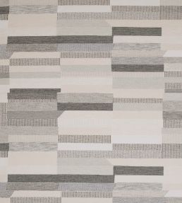 Black Mountain Fabric in Smoke by Anni Albers for Christopher Farr ...