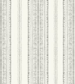 Bodo Stripe Fabric in Charcoal by The Pure Edit | Jane Clayton