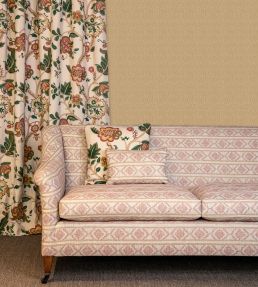 Burford Stripe Fabric in Red/Blue by GP & J Baker | Jane Clayton