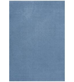 Classic Solid Wool Rug in Cornflower Blue by Layered | Jane Clayton