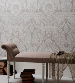 Chatterton Wallpaper in Black & White by Cole & Son | Jane Clayton