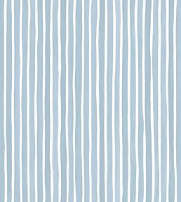 Croquet Stripe Wallpaper in Blue by Cole & Son | Jane Clayton
