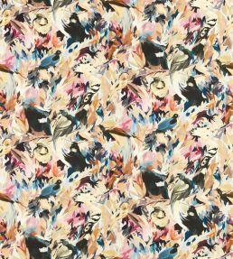 Dance Of Adornment Fabric in Pomegranate / Grounded / Incense by ...