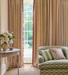 Fete Key Braid Trimmings in French Grey by James Hare | Jane Clayton