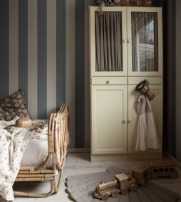 Magnus Wallpaper in Indigo Blue by Sandberg | Jane Clayton