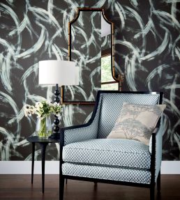 Magnus Wallpaper in Beige by Thibaut | Jane Clayton