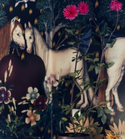 Mirage Wallpaper in Dark by MINDTHEGAP | Jane Clayton