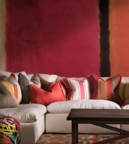 Mountain Stripe Fabric in Alpine by Andrew Martin | Jane Clayton