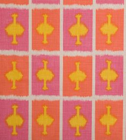 Ozone Fabric in Lemon by Kit Kemp for Christopher Farr Cloth | Jane Clayton