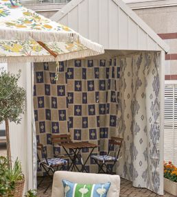 Ozone Performance Fabric in Latte by Christopher Farr Cloth | Jane Clayton