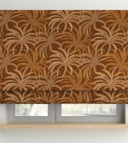 Palmetto Fabric in Yam by Arley House | Jane Clayton
