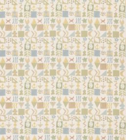 Potato Print Fabric in Sage by GP & J Baker | Jane Clayton