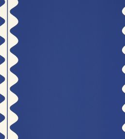 Ric Rac Wallpaper in Lapis by Harlequin | Jane Clayton