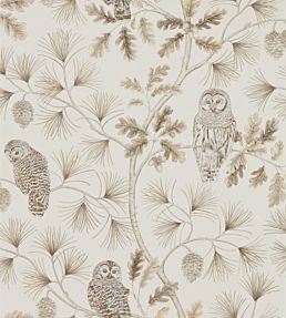 Owlswick Wallpaper in Linen by Sanderson | Jane Clayton