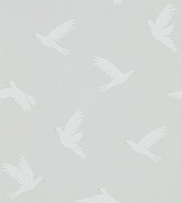 Paper Doves Wallpaper in Dove by Sanderson | Jane Clayton