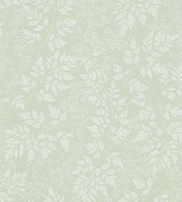 Spring Leaves Wallpaper in Celadon by Sanderson | Jane Clayton