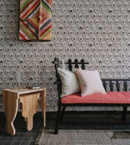 Set The Scene Wallpaper in Sky by Christopher Farr Cloth | Jane Clayton