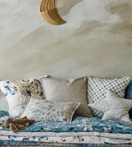 Sow Fabric in Baked Terracotta / Soft Focus by Harlequin | Jane Clayton