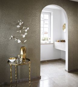 Tessela Wallpaper in Ocre by Casamance | Jane Clayton