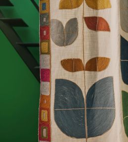 Totum Border Trimmings in Green by Christopher Farr Cloth | Jane Clayton