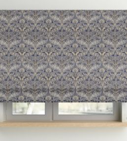 V&A Lacewing Fabric in Indigo by Arley House | Jane Clayton