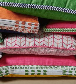 Wayfarer Border Trimmings in Green by Passementerie for Christopher ...