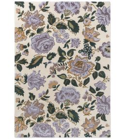 Wendling Floral Rug in Heather Purple by Brink & Campman | Jane Clayton