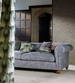 Elswick Paisley Fabric in Faded Amethyst by Zoffany | Jane Clayton