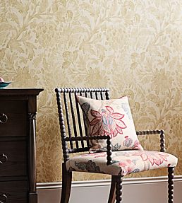 Cochin Wallpaper in Blue by Zoffany | Jane Clayton