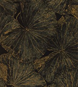 Taisho Deco Wallpaper in Vine Black by Zoffany | Jane Clayton
